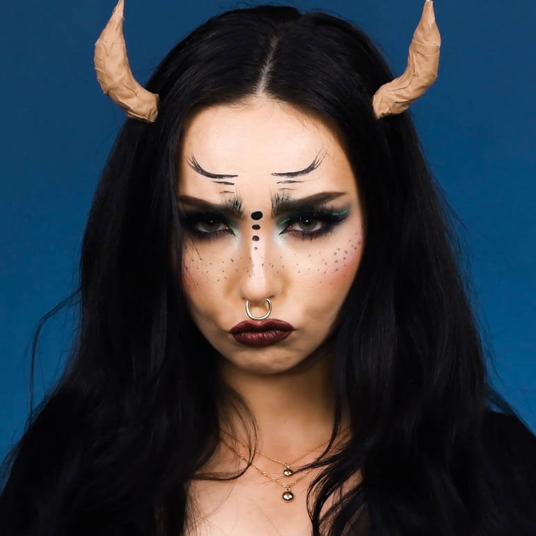 Taurus Zodiac Sign Makeup Transformation - Blusher